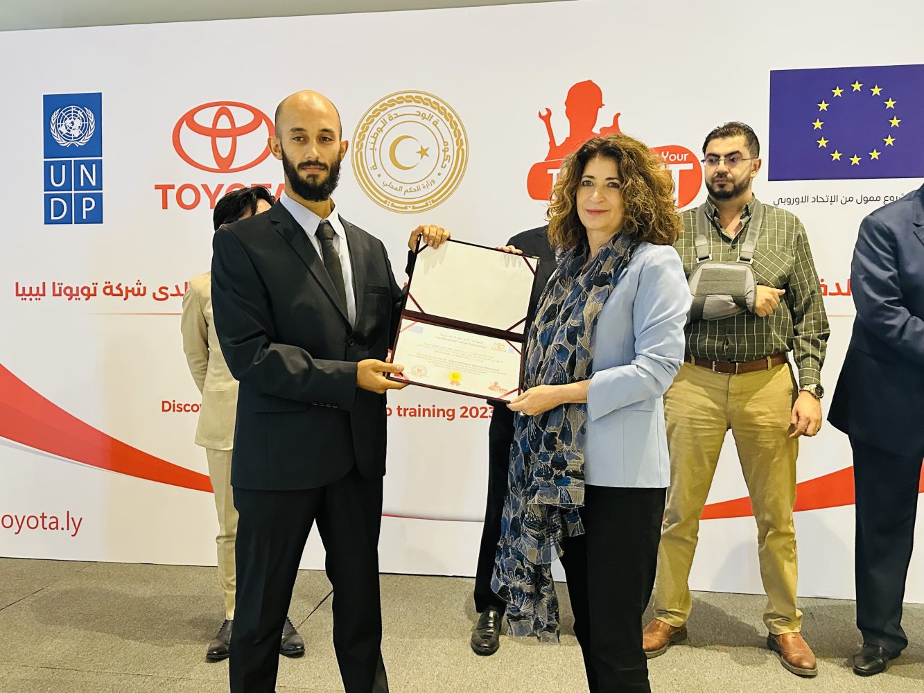 Graduation Ceremony-Discover Your Talent: On-the-job Training | Toyota ...